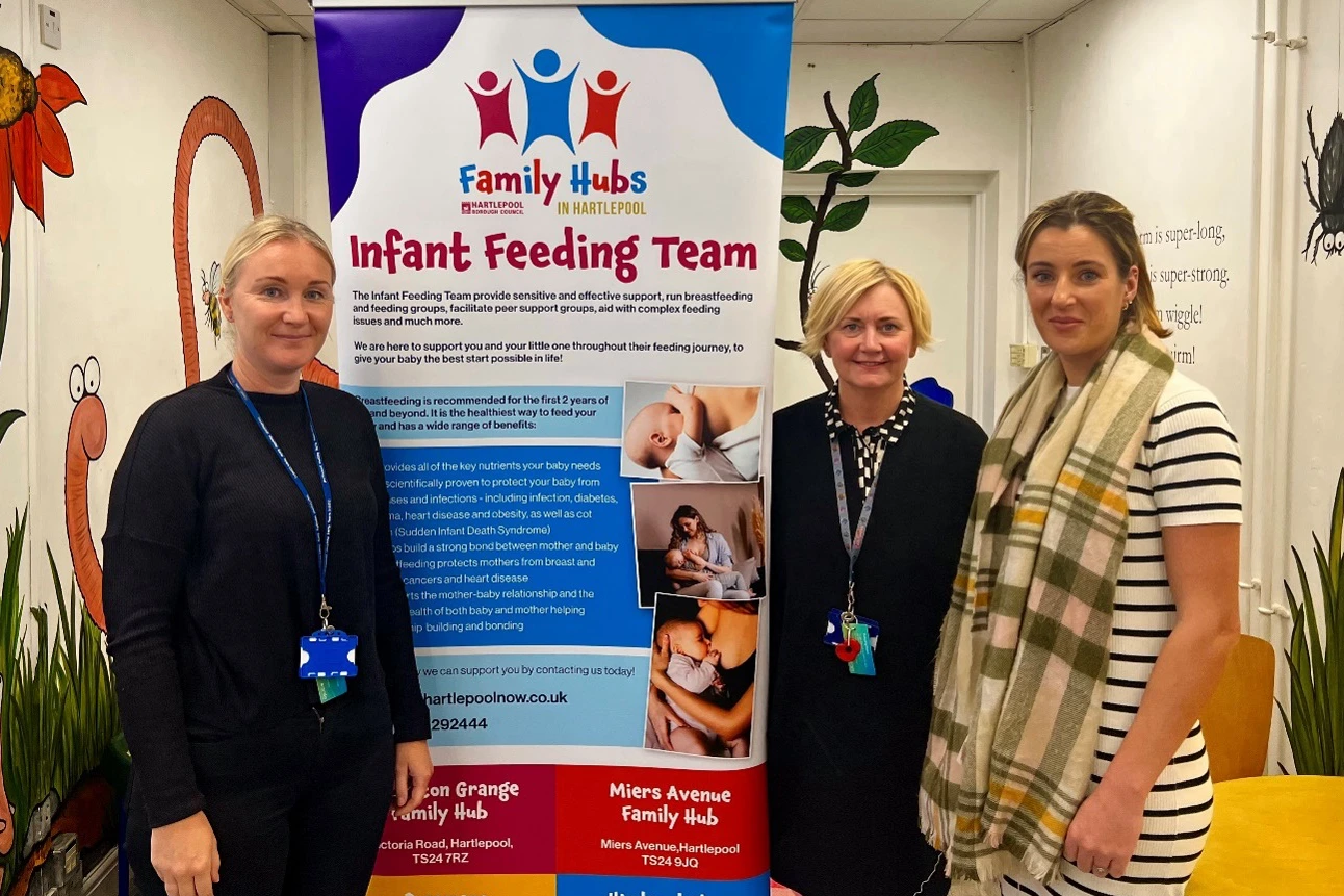 Infant Feeding - Family Hubs in Hartlepool